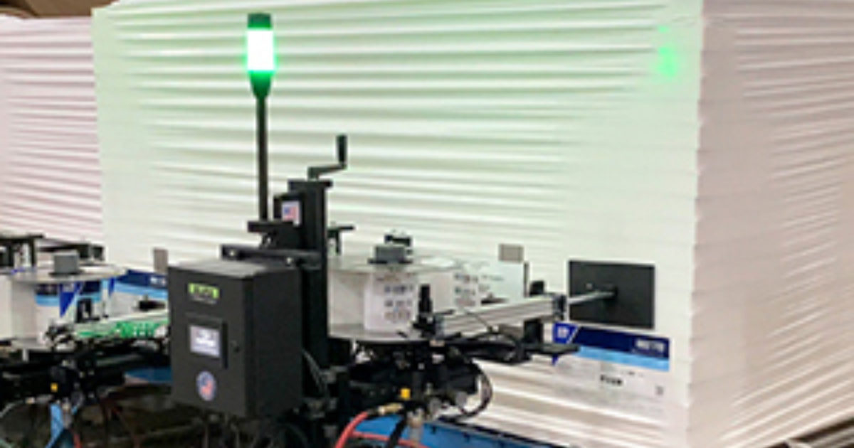 Pre-Printed Pallet Label Applicators - Prime Pallet Labeling Solutions ...